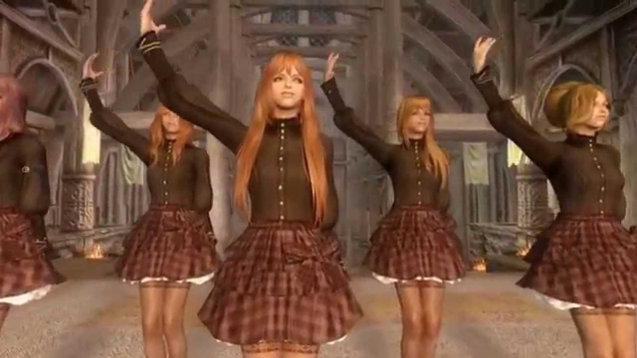 Skyrim HDT dance a - YouTube