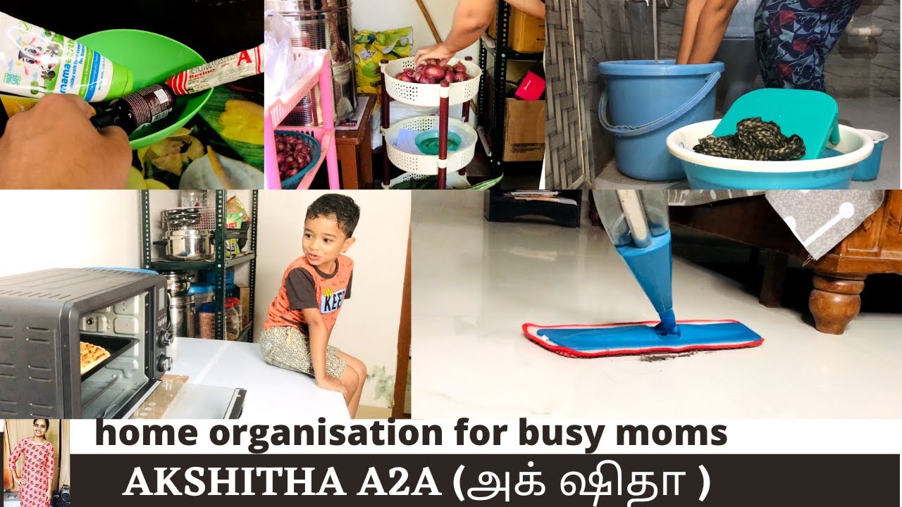 tips to keep home clean and organized in tamil | cleaning motivation ...