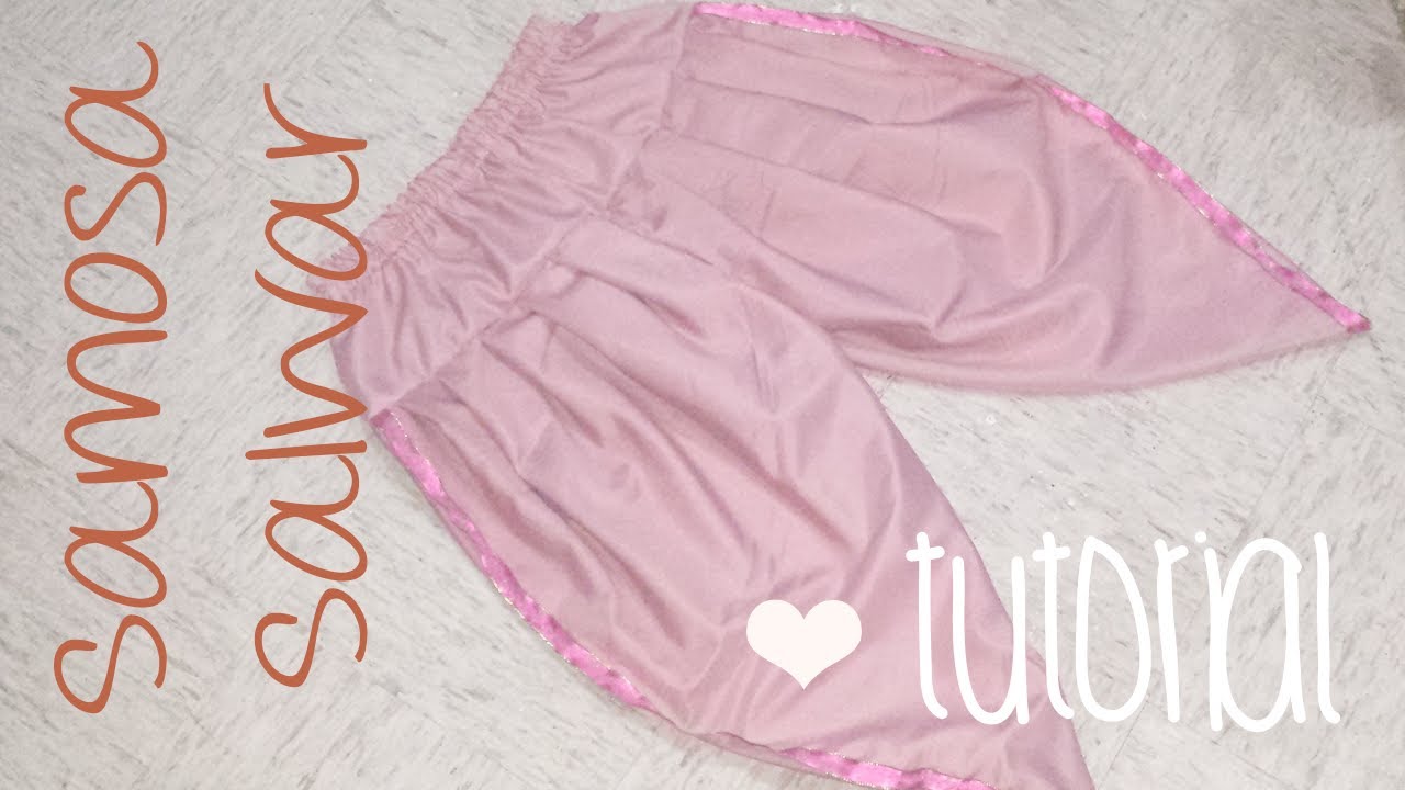 ♥ How to make a Samosa Salwar ☁ - YouTube