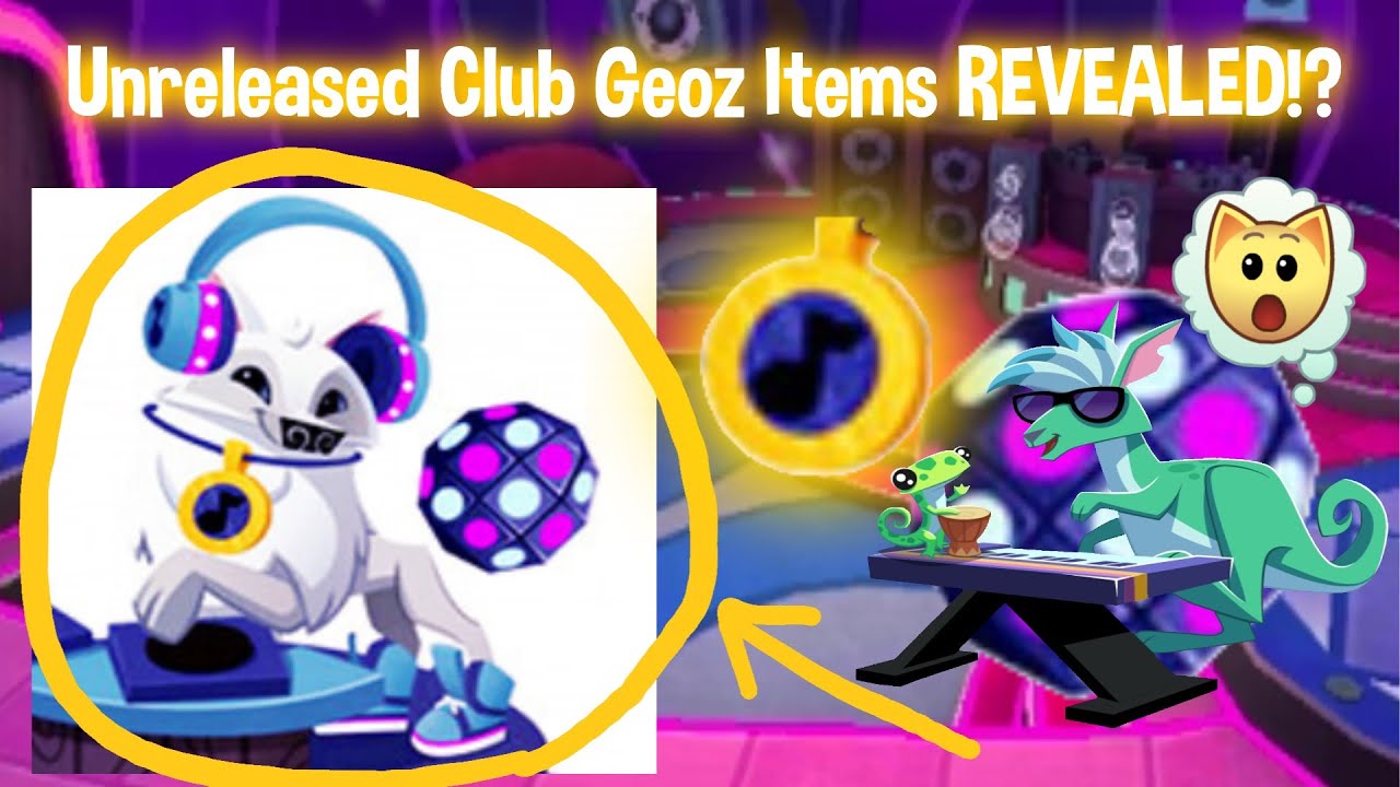CLUB GEOZ ITEMS LEAKED? New Unreleased Dance Party Items | More ...