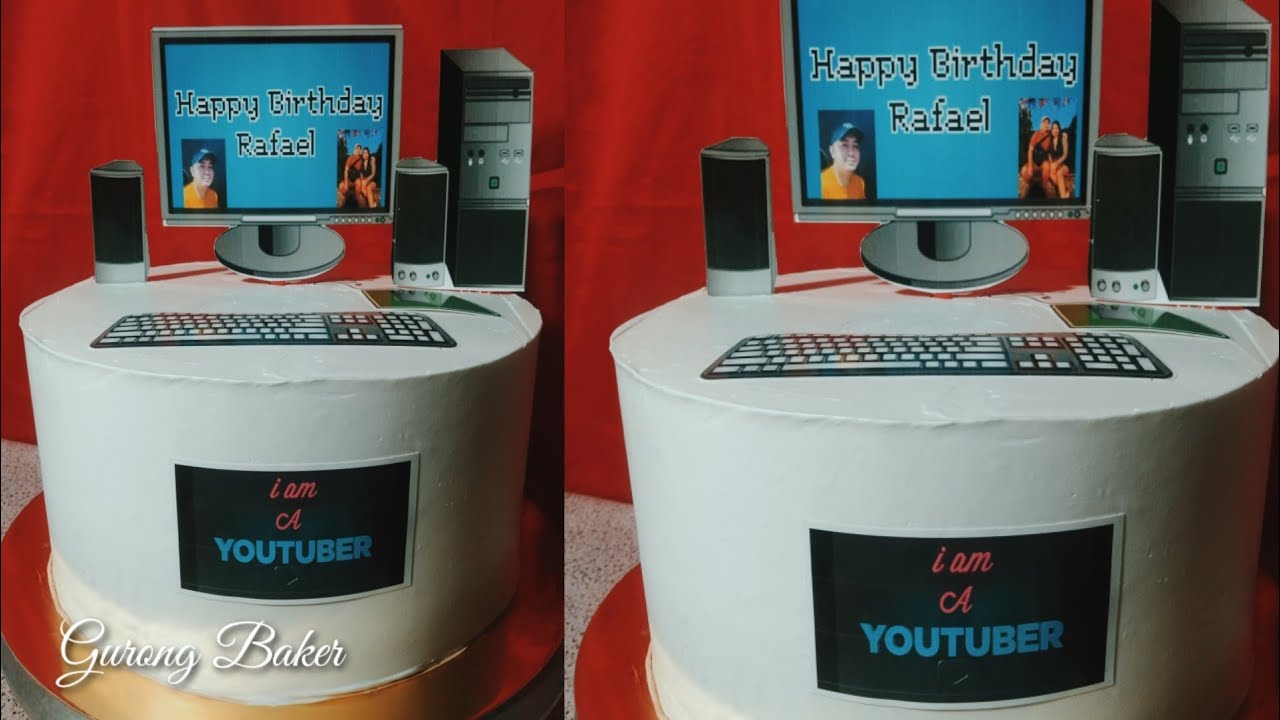 YouTuber's Cake || Cake Decorating Tutorial by Gurong Baker - YouTube
