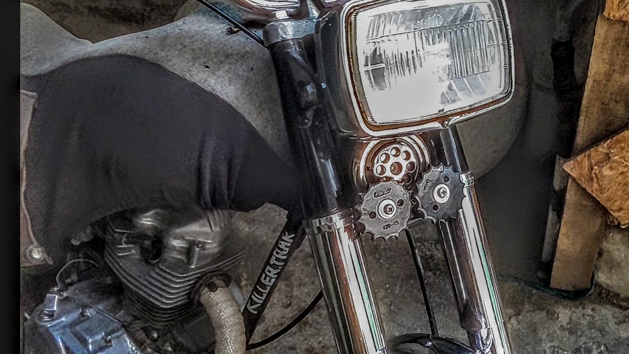 Cg125 bike manoharam changes and cd 70t bike - YouTube