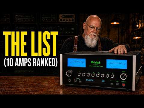 10 Hi-Fi Amplifiers Worth Buying Regardless of Price (The Technicians' Definitive List)