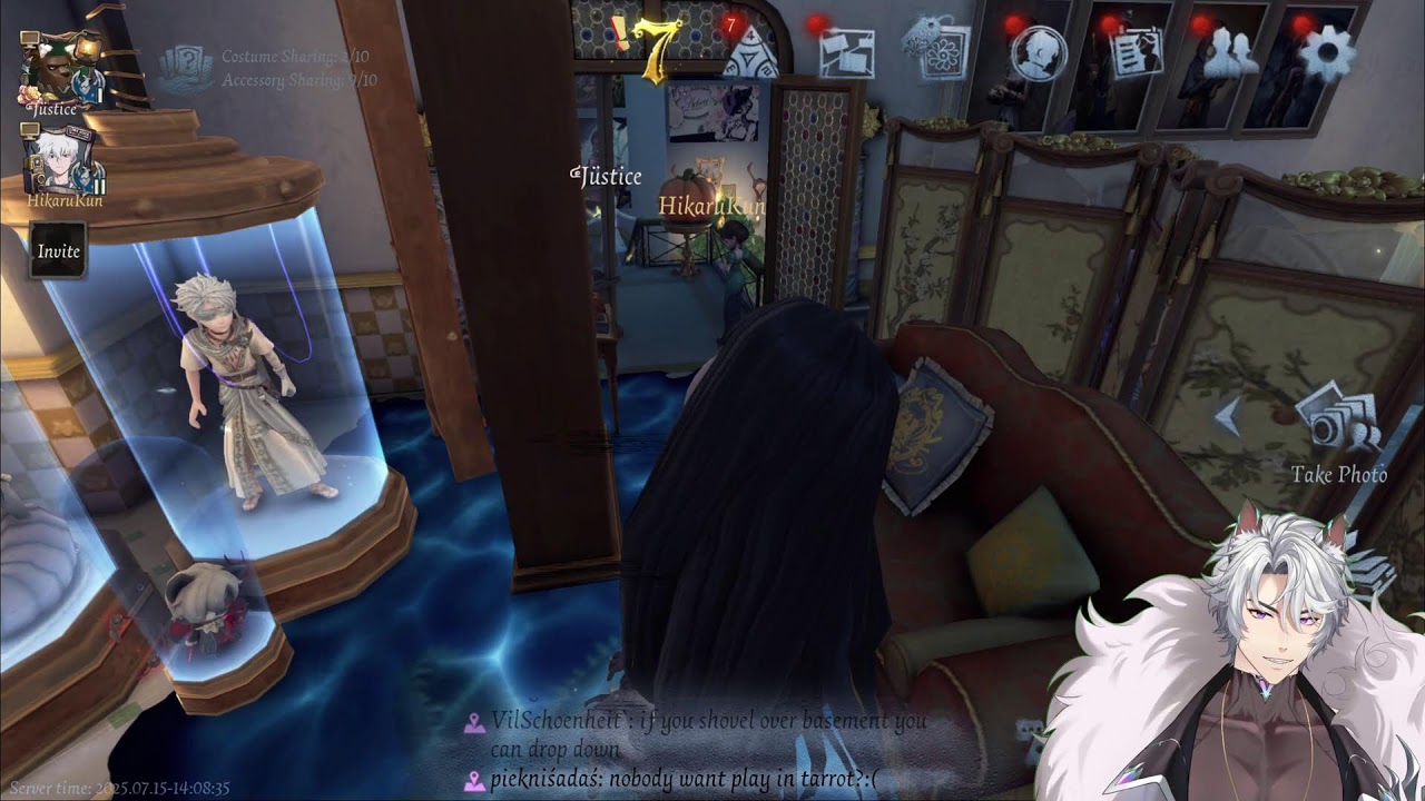 Identity V | Afternoon Rank session w/ Zeez Schmiddy| Comfy Wolf stream ...