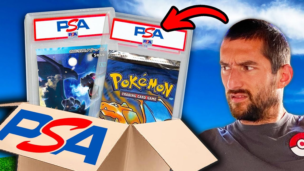 PSA Graded Pokemon Packs + Cards + Special Guest !!! - YouTube
