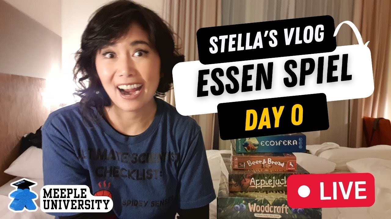 Essen Spiel Day 0 - Stella's Vlog (Take 2😃) - YouTube