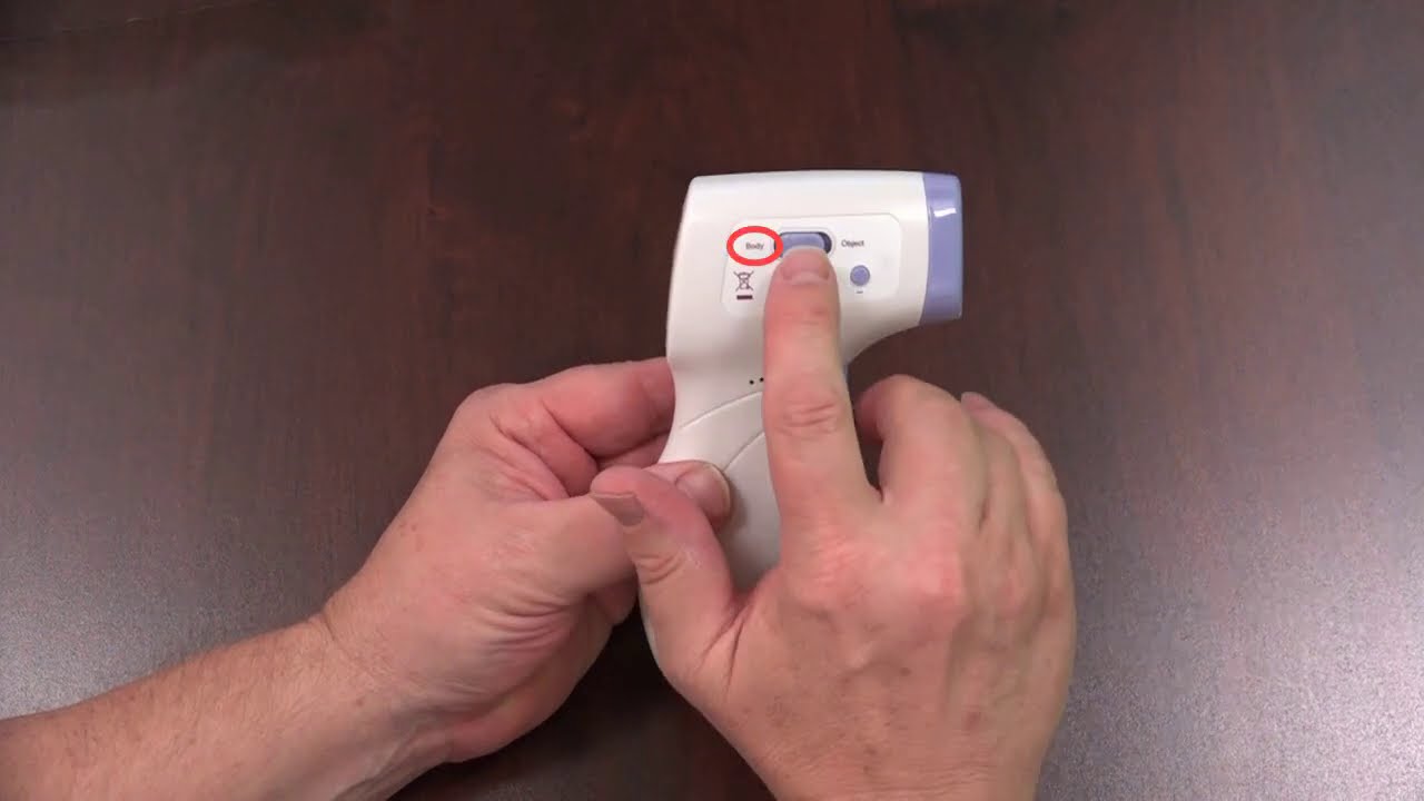 ThermoTrace 15045 Non-Contact Forehead Thermometers: Setup and ...