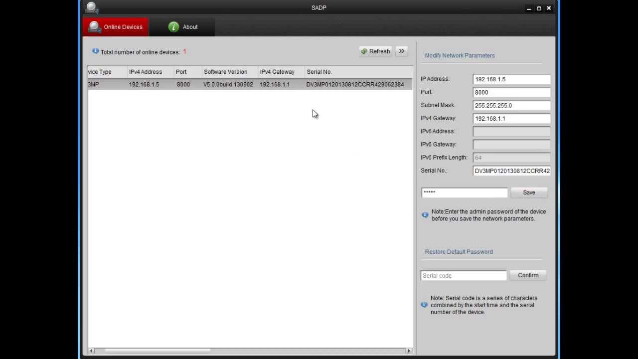 Search Active Device Protocol (SADP) Intro - YouTube