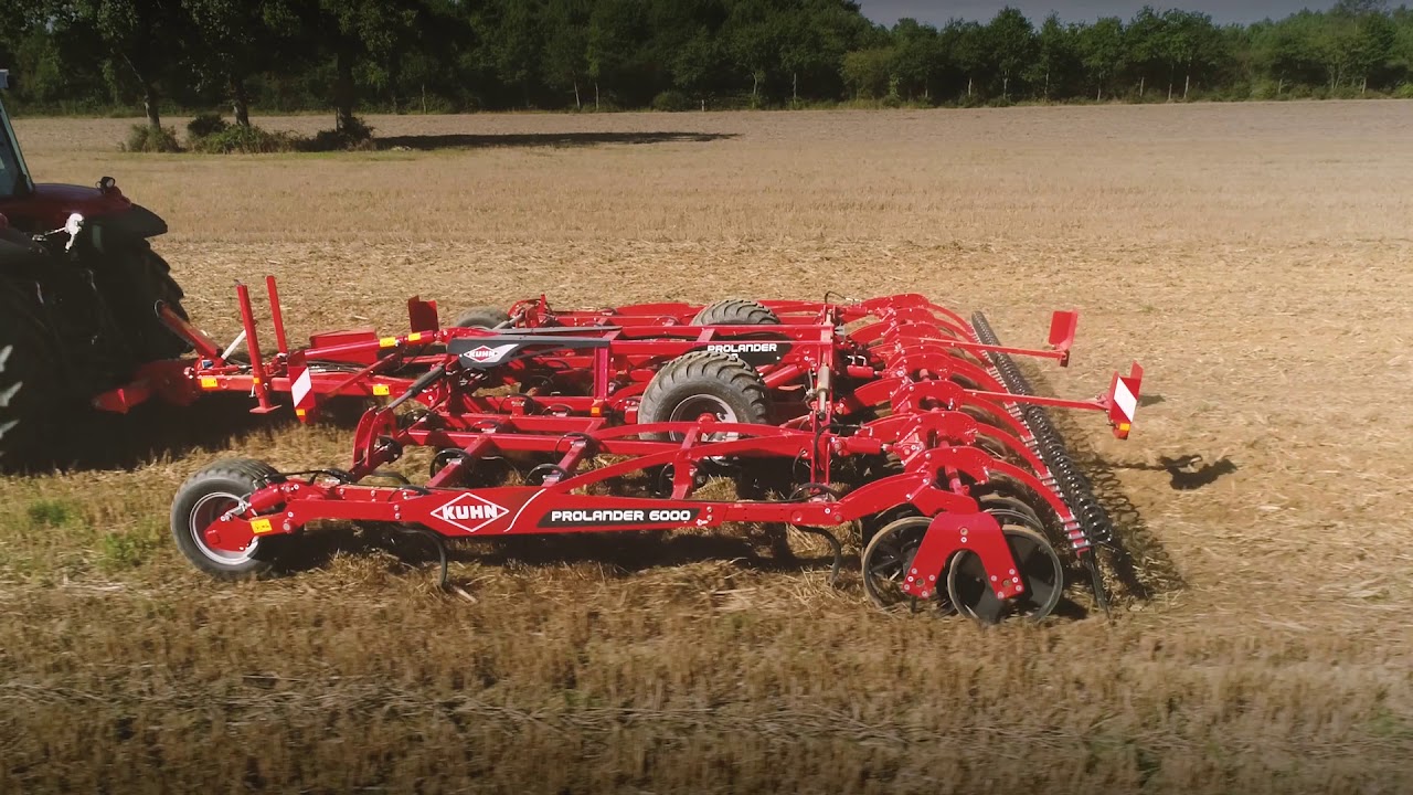 KUHN PROLANDER - Cultivateur à dents vibrantes : déchaumage superficiel ...