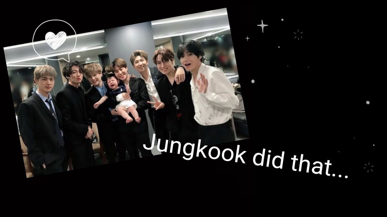 Taekook is real - Jungkook did that, but they still said... Taekook ...