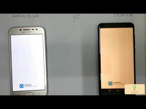 Lava Z 81 Vs Samsung Galaxy J2 (2018) Speed Test comparison