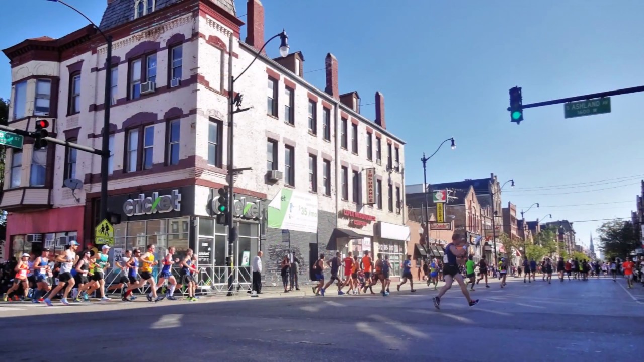 Chicago Marathon 2017 - Pilsen Neighborhood - (Asi es Chicago) - YouTube