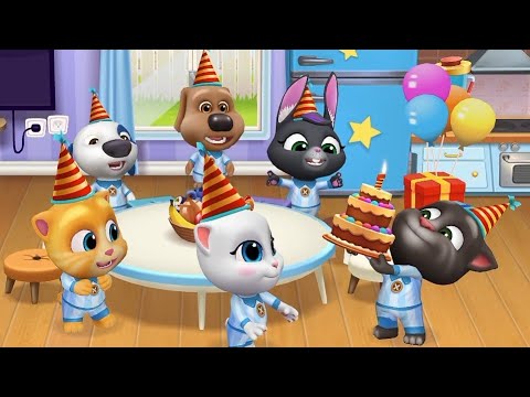 Talking Tom Billi Ka Game Minki Ka Game Tom Funny Video (Day - 44)