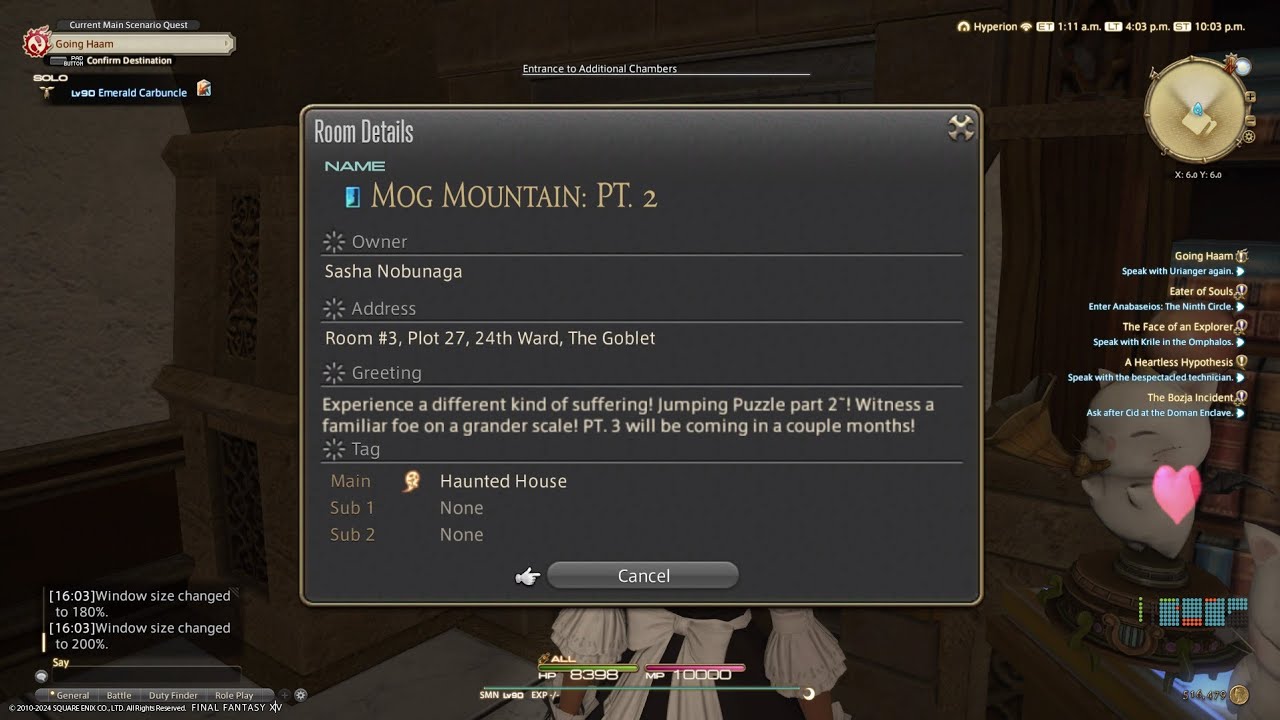 FFXIV - Mog Mountain [Round 2]: Primal Puzzle #10 (Medium) 03/09/24 ...