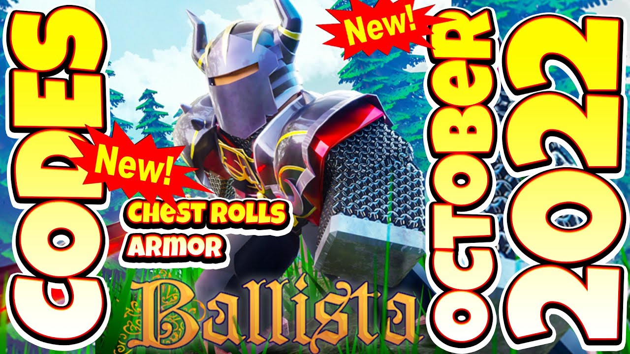 NEW CODES Ballista [ALPHA] By Ballista, Roblox GAME, ALL SECRET CODES ...