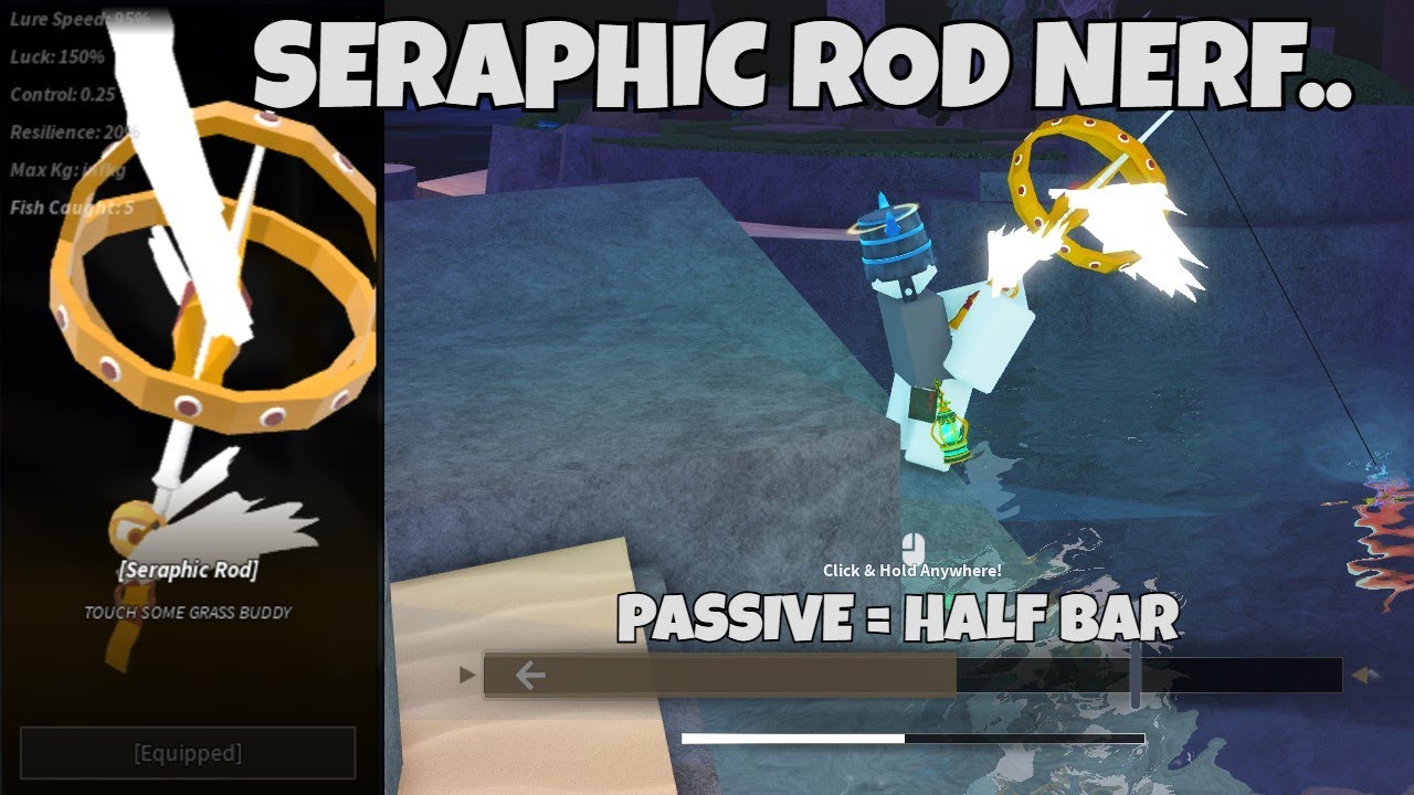 The SERAPHIC NERF IS CRAZY... (Passive NERF) | Fisch Roblox - YouTube