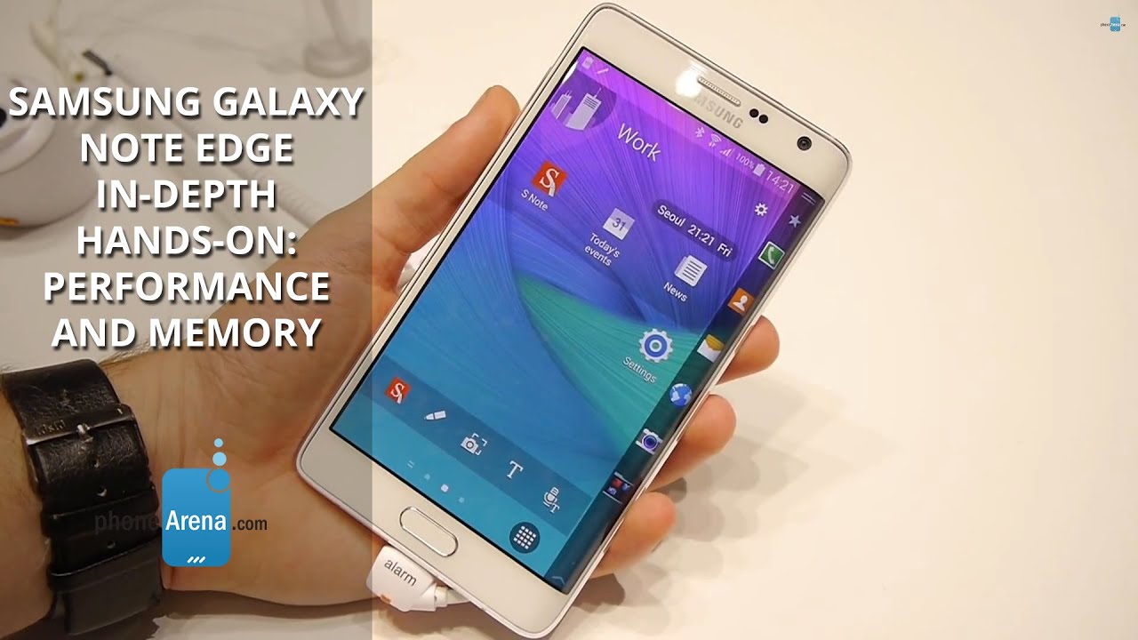 Samsung Galaxy Note Edge in-depth hands-on: Performance and Memory ...