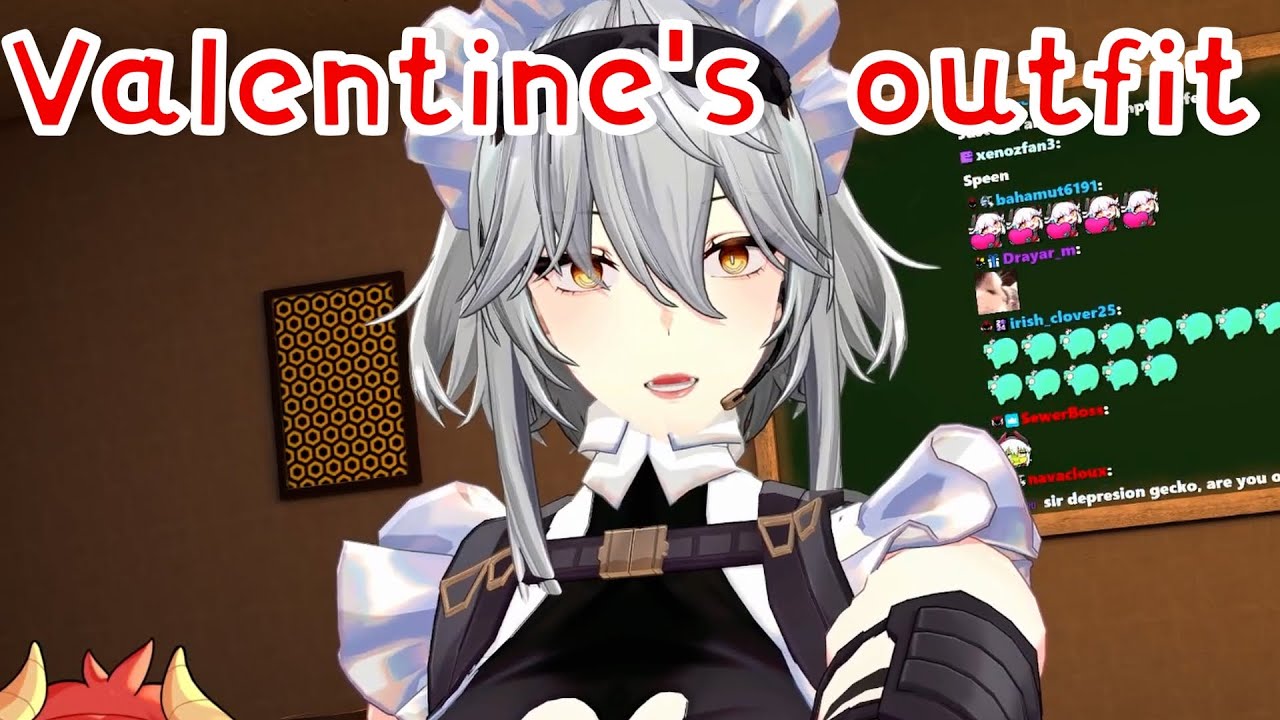 Zentreya's new Valentine's outfit 2025 - YouTube
