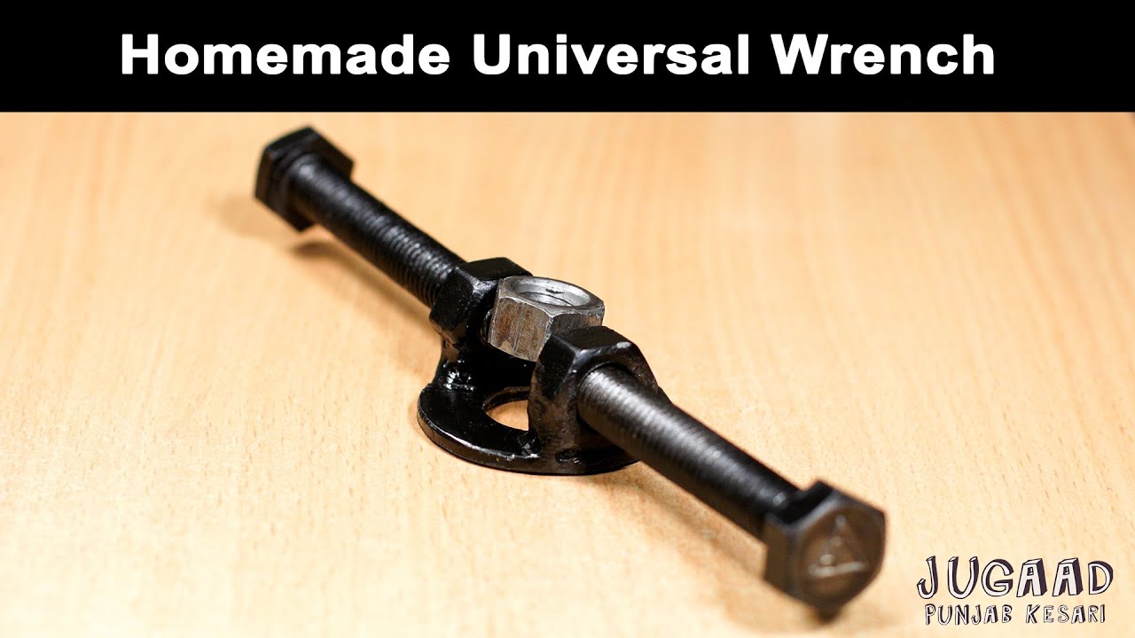 Homemade Universal Wrench - YouTube