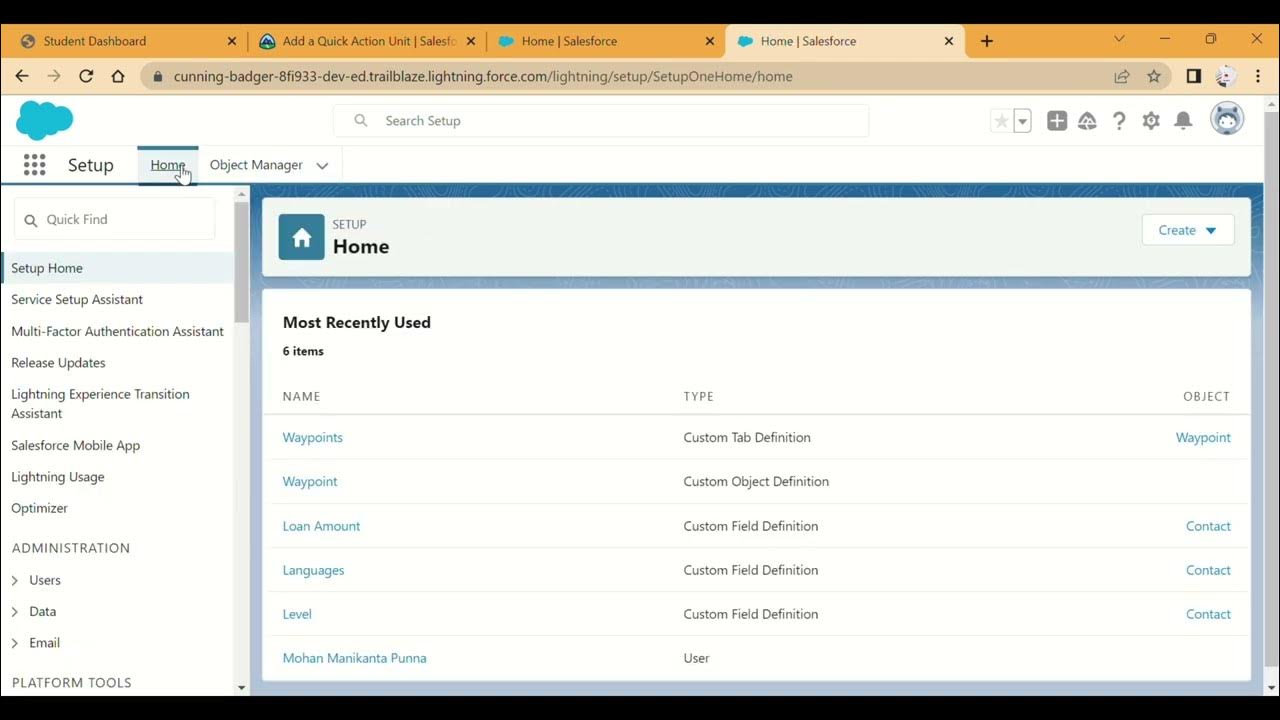 Quick Start: Build a Salesforce App || Developer - YouTube