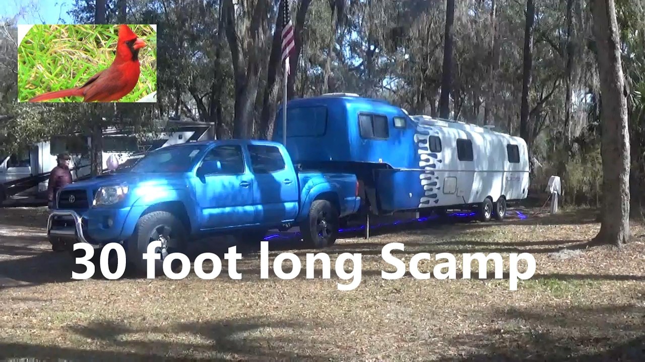 30 Foot Long Scamp Tour - YouTube