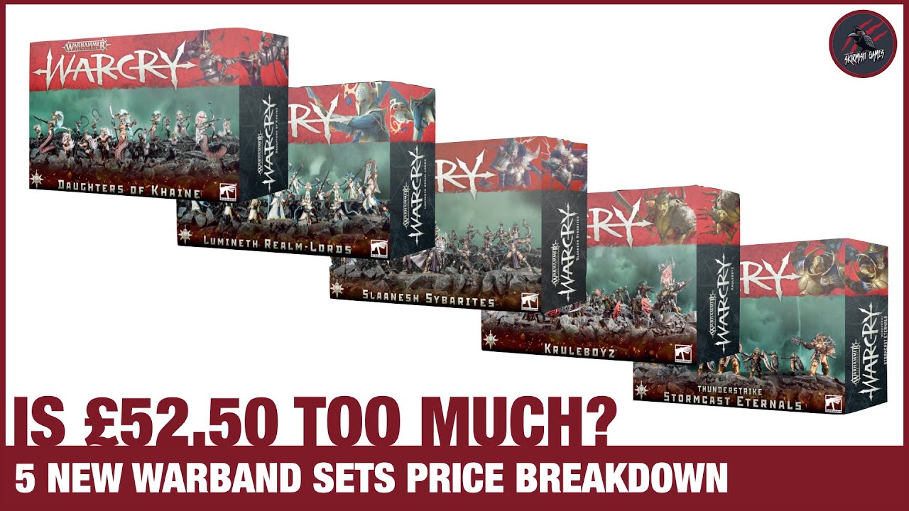 NEW WARCRY BOX SETS CONTENT & PRICE BREAKDOWN - Is £52.50 Too Much For ...