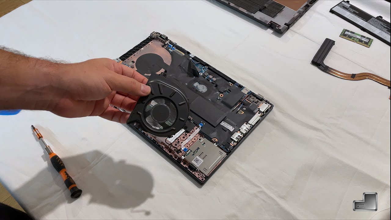 Lenovo Thinkpad L14 Gen4 Disassembly video 4K, RAM & SSD Upgrade - YouTube