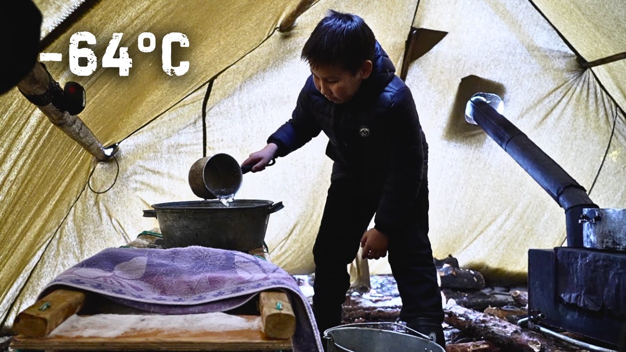 Cómo los nómadas de Siberia se duchan y pasan los domingos a -64°C ...