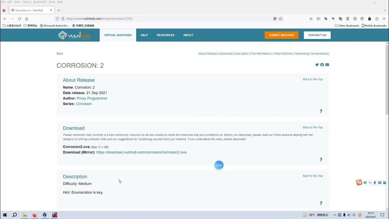 Cyber Security | Ethical Hacking | Pentesting Lab | Vulnhub ...