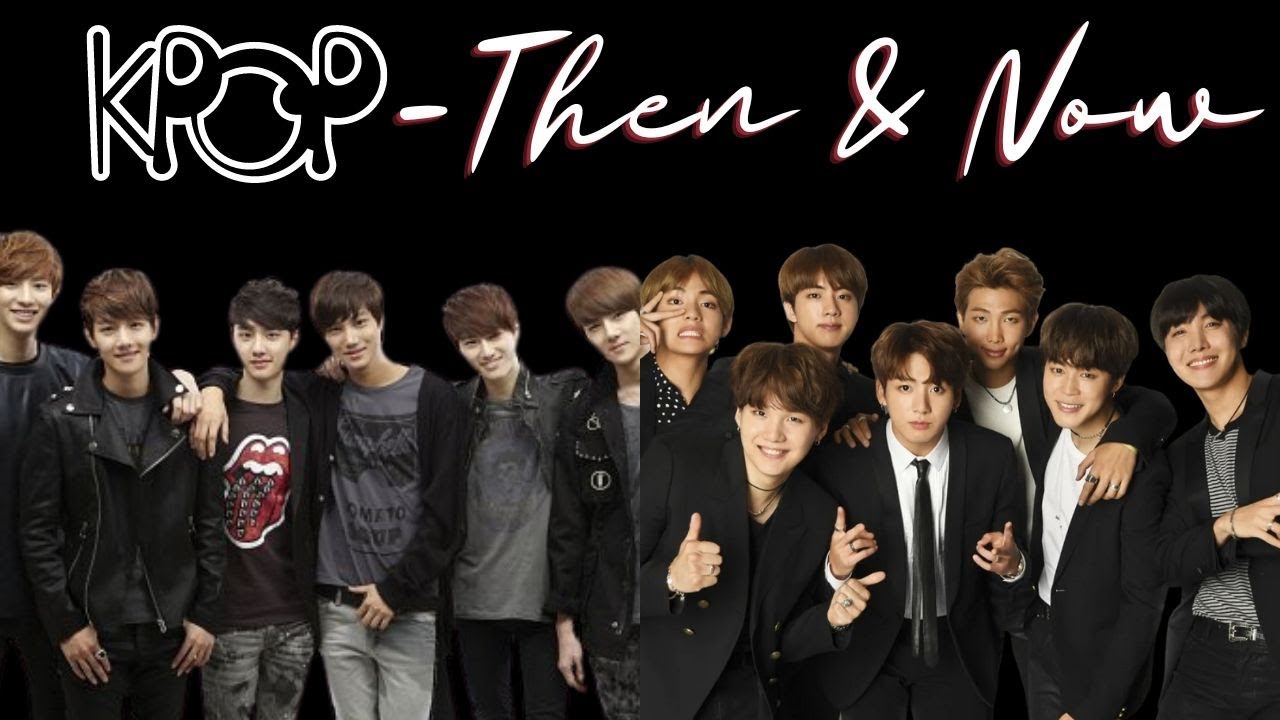 K-pop idols - Then & Now - YouTube