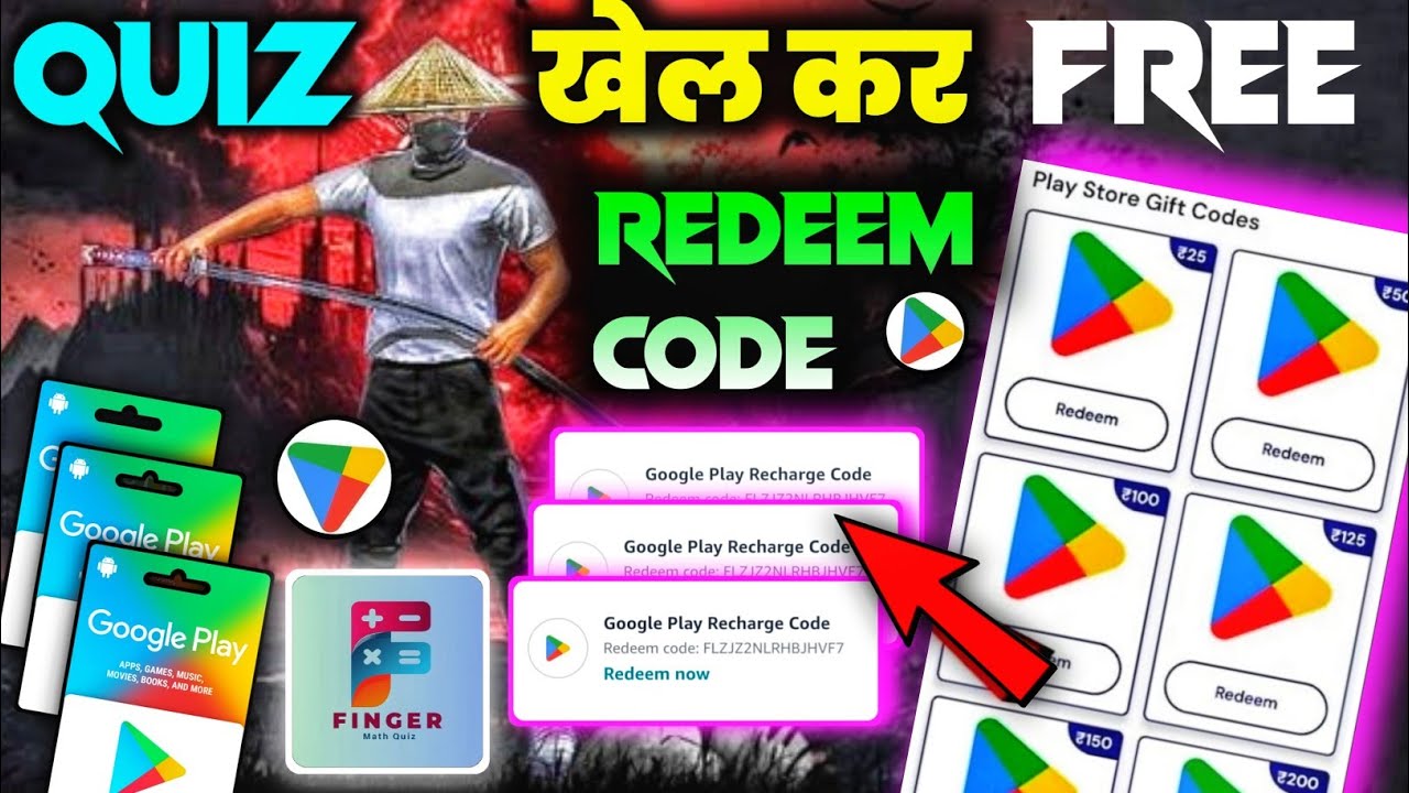 Finger Maths App | Free Redeem Code App | Google Play Gift Card New App ...