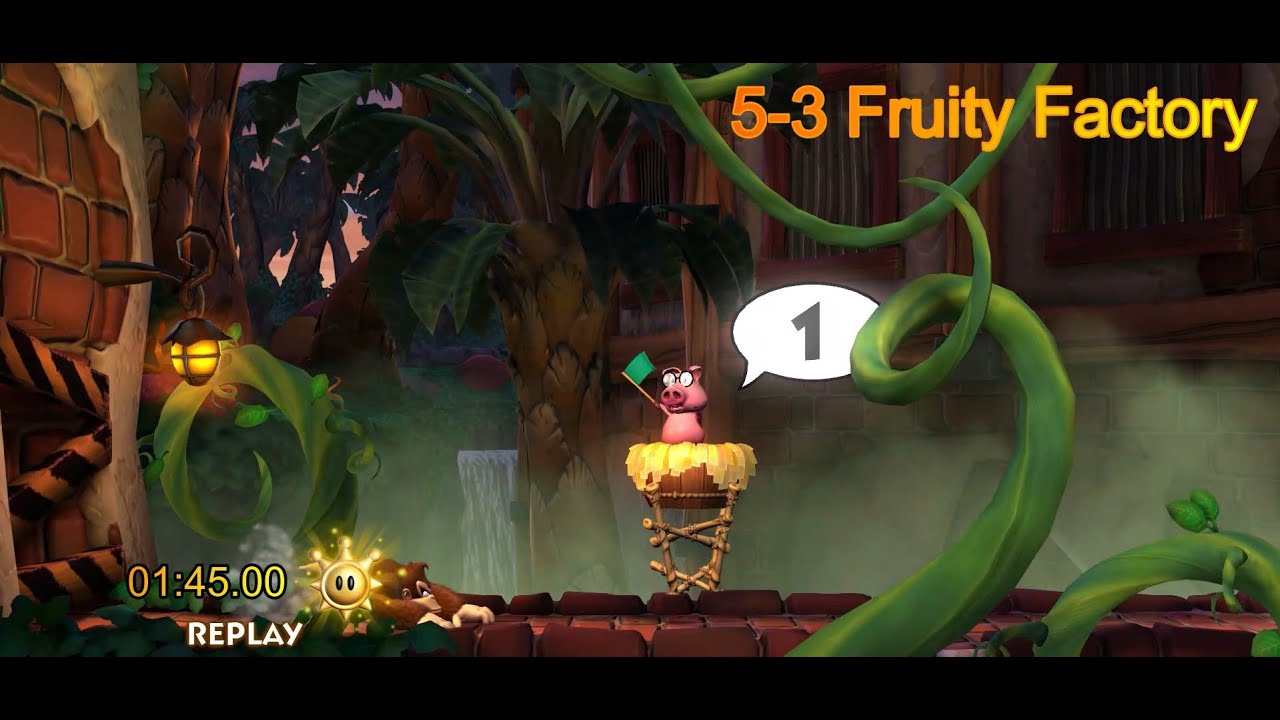 DKCTF 5-3 Shiny Gold Guide (01:45) - YouTube