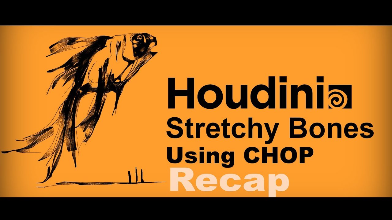 Houdini Tutorial: Recap Version - Creating IK Stretchy Bones setup in ...