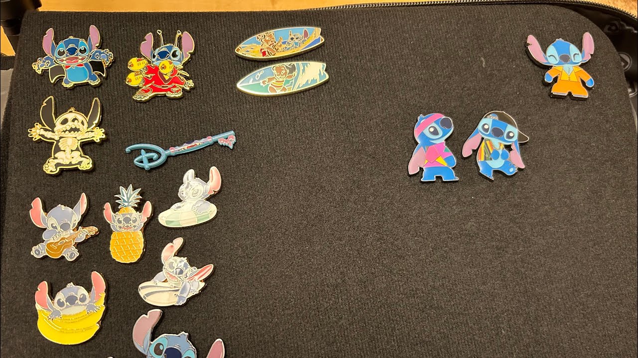 Collection sneak peek | Stitch pin collection - YouTube