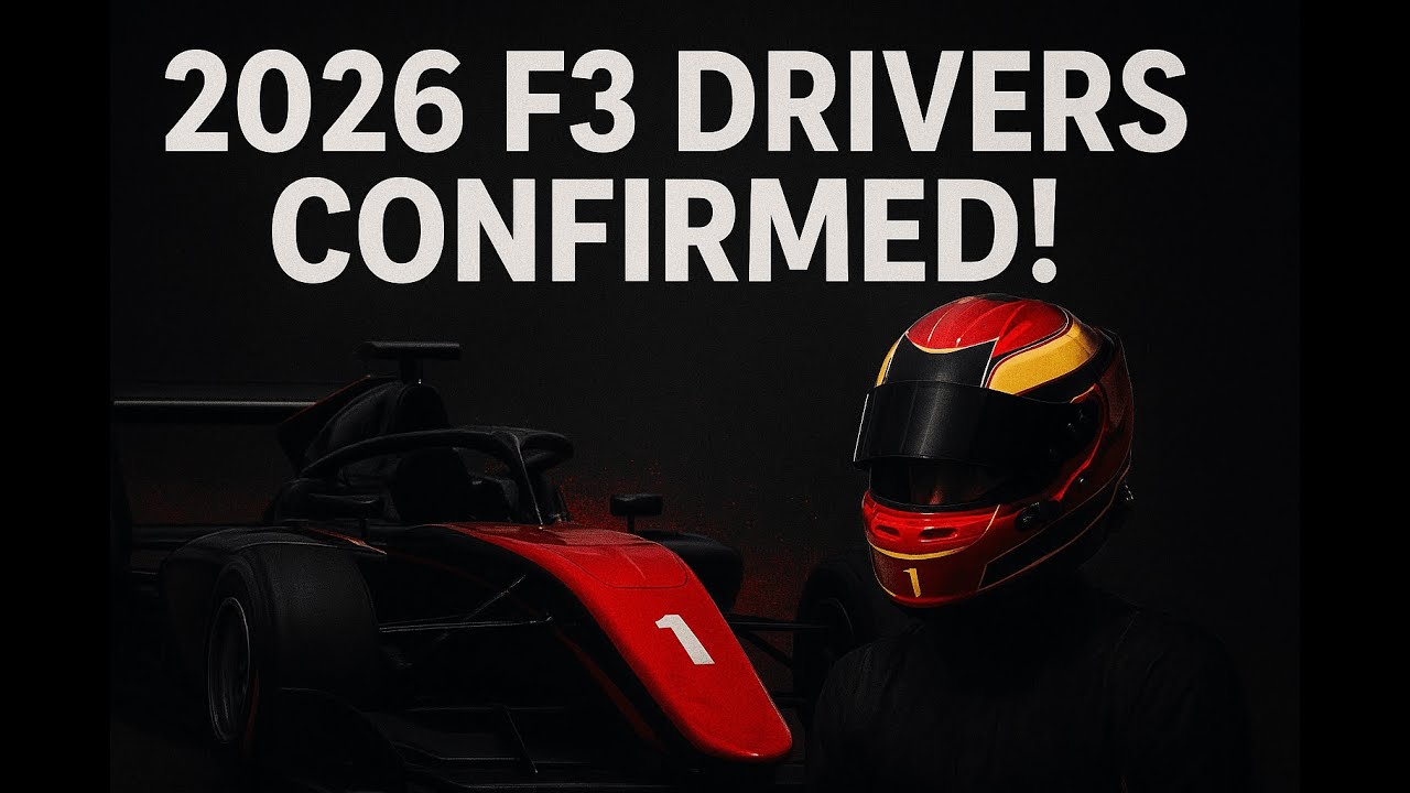 2026 F3 Drivers Confirmed! - YouTube