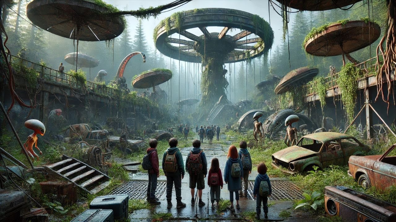Abandoned Alien Theme Park That Has Been Closed for Ages Until a Group ...