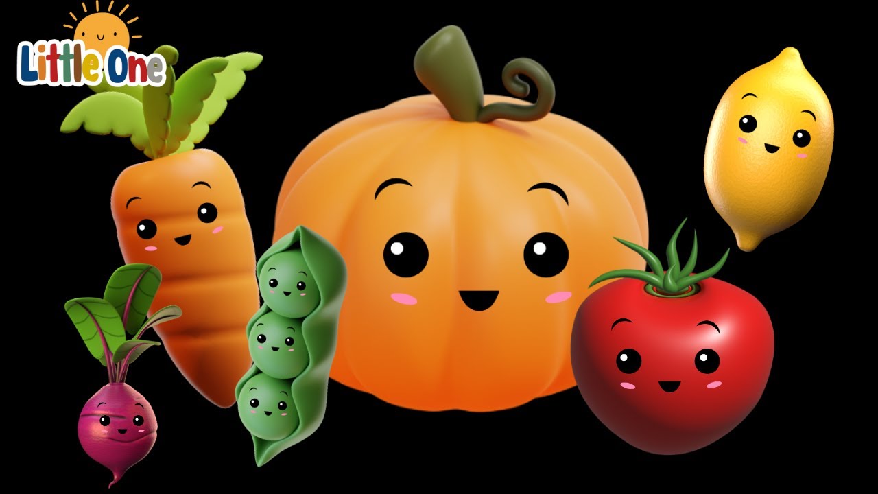 Dancing veggies- Fun Animation with Music - Dance Video - Baby Sensory ...