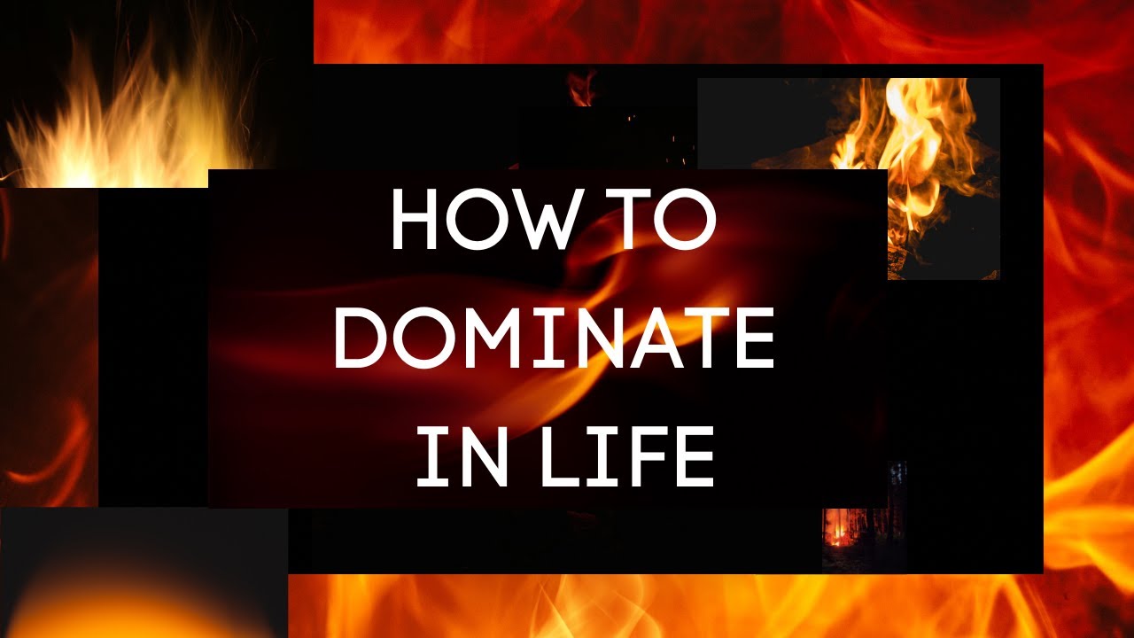 How to dominate in life - YouTube