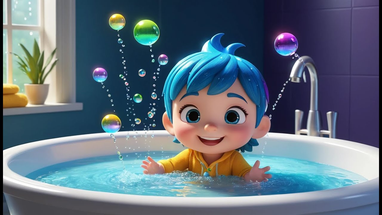 Splish, Splash, A Rainbow Bath | Fun Bath Time Song for Kids | Learn ...