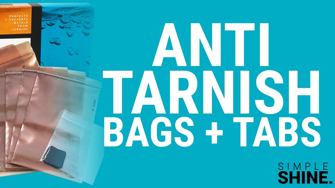 Sterling Silver Jewelry Tarnish Prevention Bags Anti Tarnish Strips ...