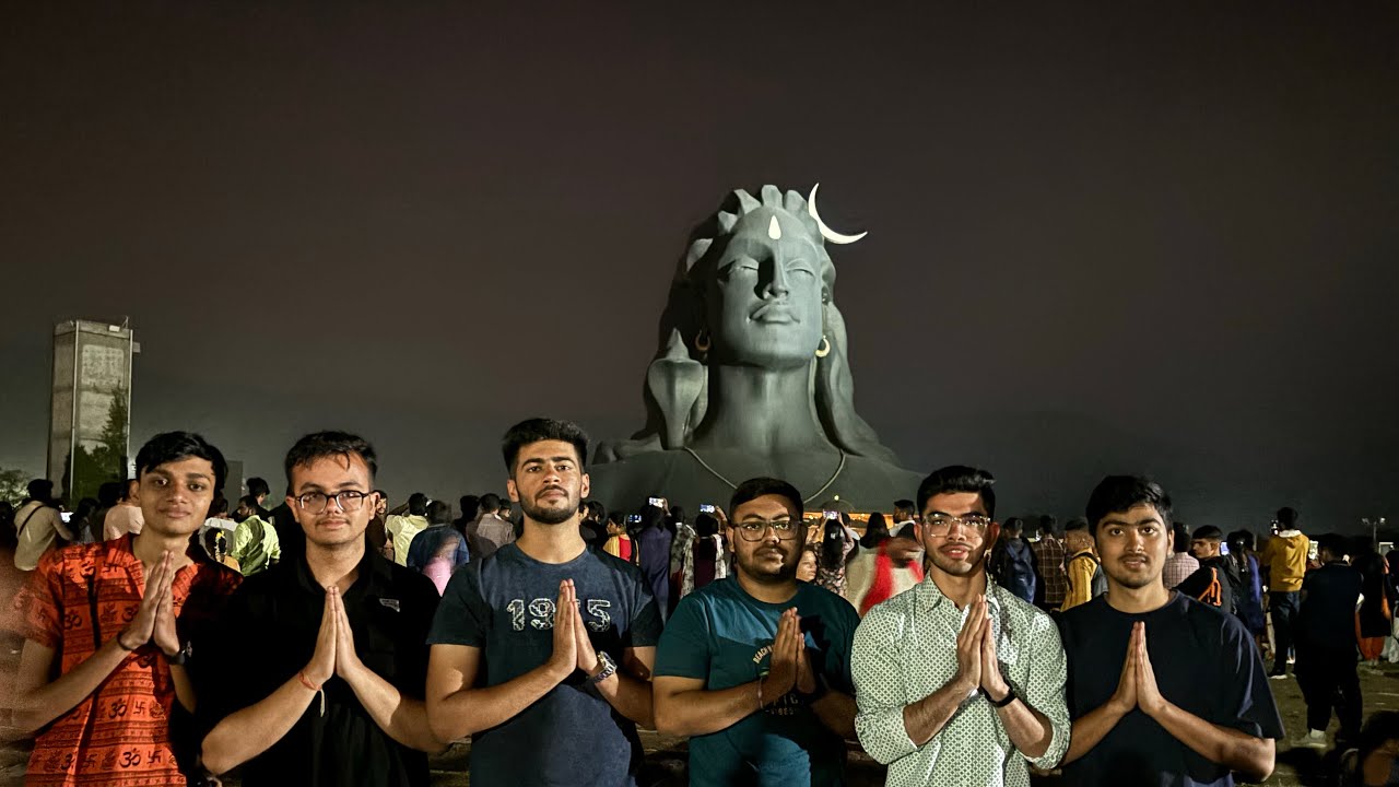 Adiyogi Isha Foundation Light show, Coimbatore, TN - YouTube