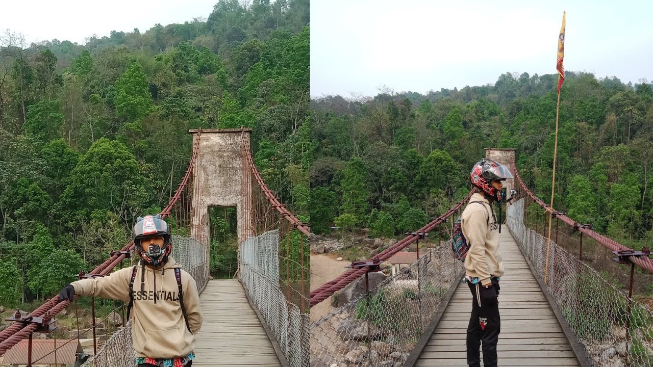 Sumiran moto vlog 🏍️🏍️ 4th part Gyamon to Pool bazar with my friend ...