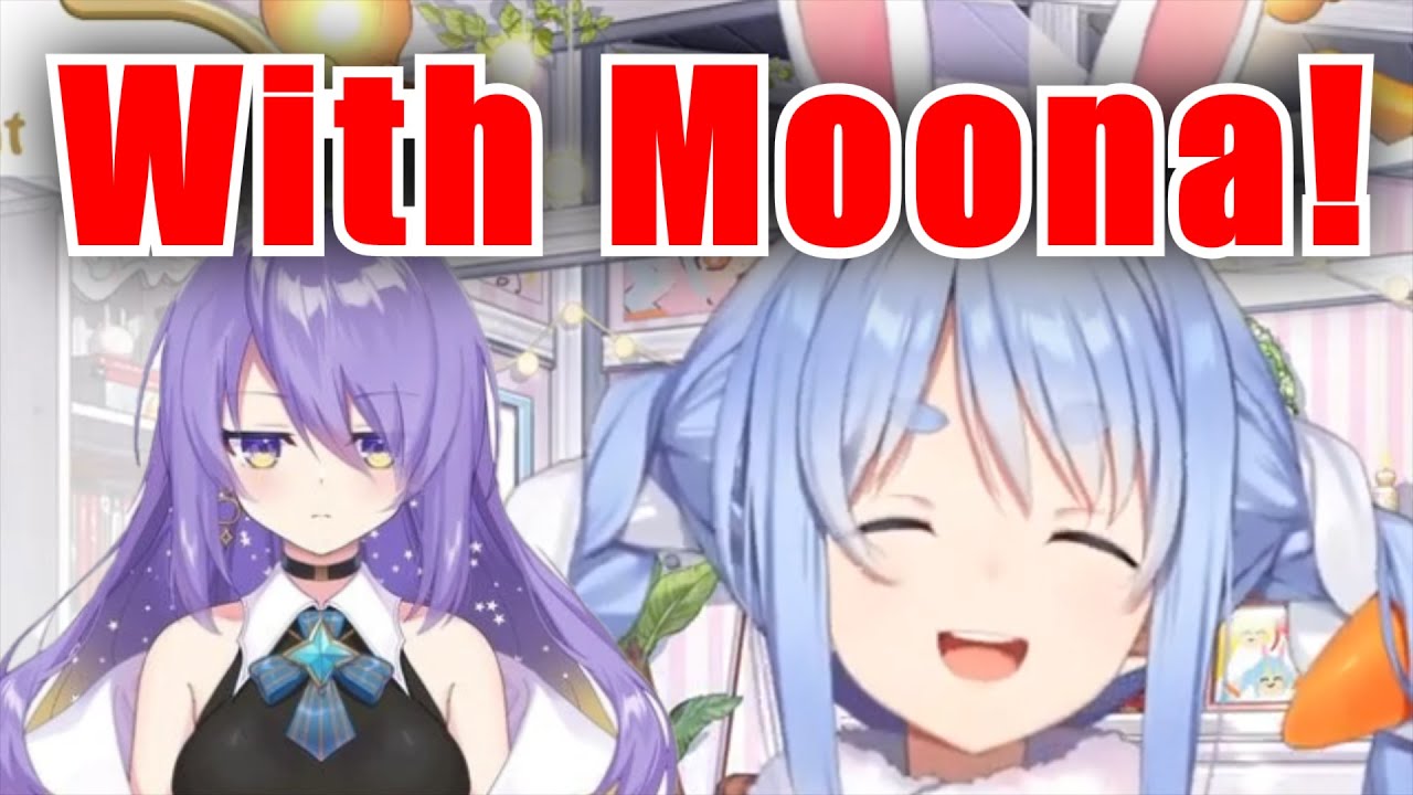 Pekora is finally meeting Moona IRL - YouTube