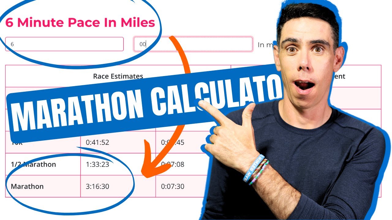 How to Set Realistic Marathon Goals (Free Calculator) - Part 2 - YouTube