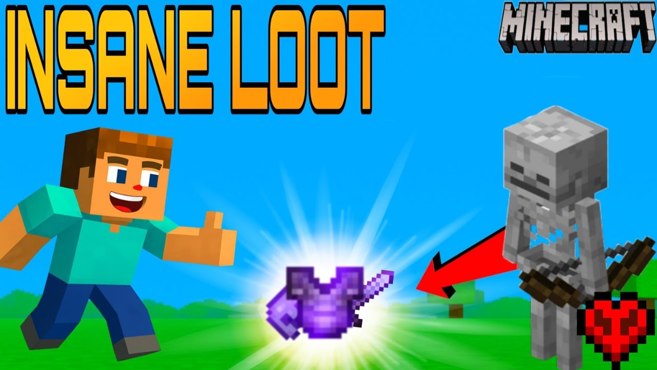 Minecraft But Every Mob Drops INSANE OP Loot in Hardcore! - YouTube
