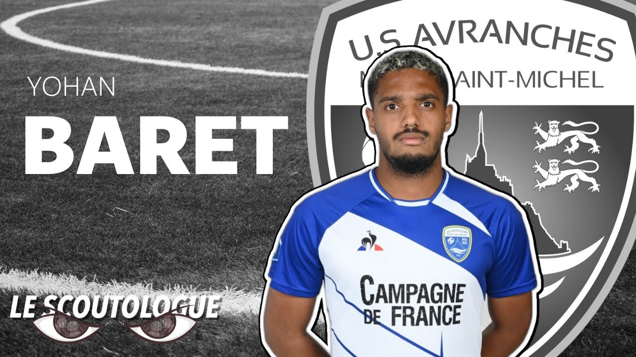 Yohan Baret - US Avranches - 2022/2023 - YouTube