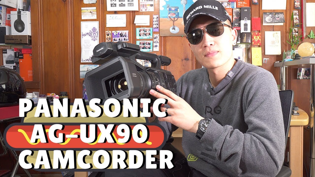 Good Starter Camcorder: Panasonic AG-UX90 Overview in 4K!! - YouTube