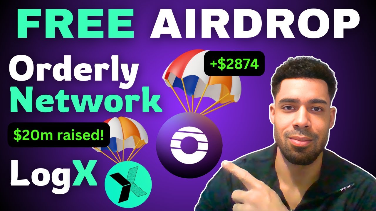 Orderly Network crypto FREE AIRDROP GUIDE x Layer zero x LogX! - YouTube