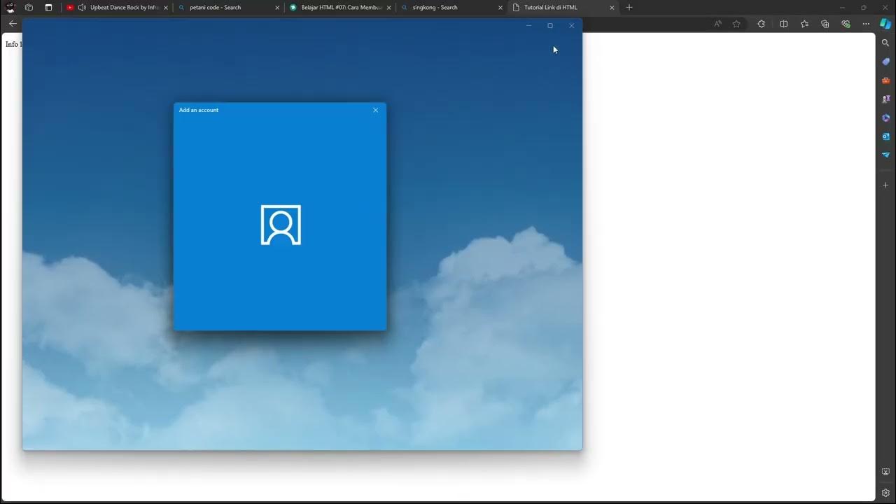 Belejar dasar HTML dengan petani kode part 4 - YouTube