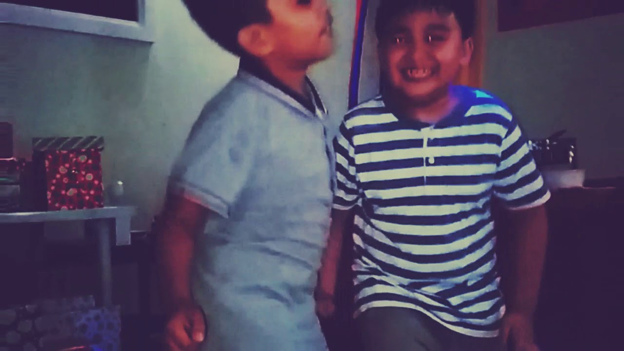 Little burly dancing with his friend.they look so happy together - YouTube